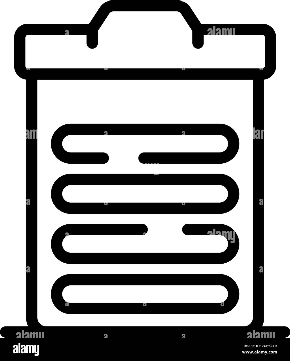 Clipboard is displaying a checklist, symbolizing task management ...