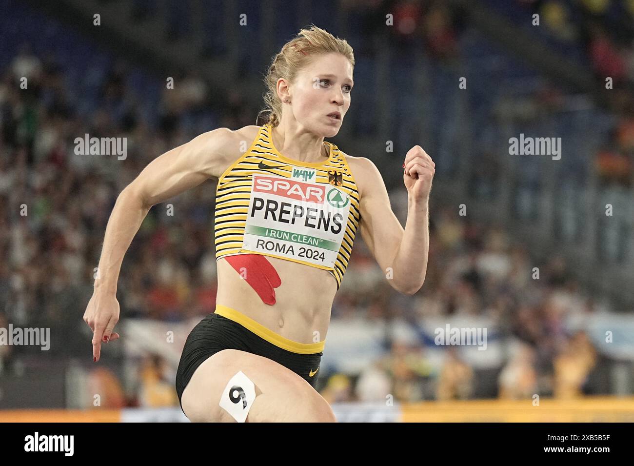 Rom, Italy. 10th June, 2024. Athletics: European Championships ...