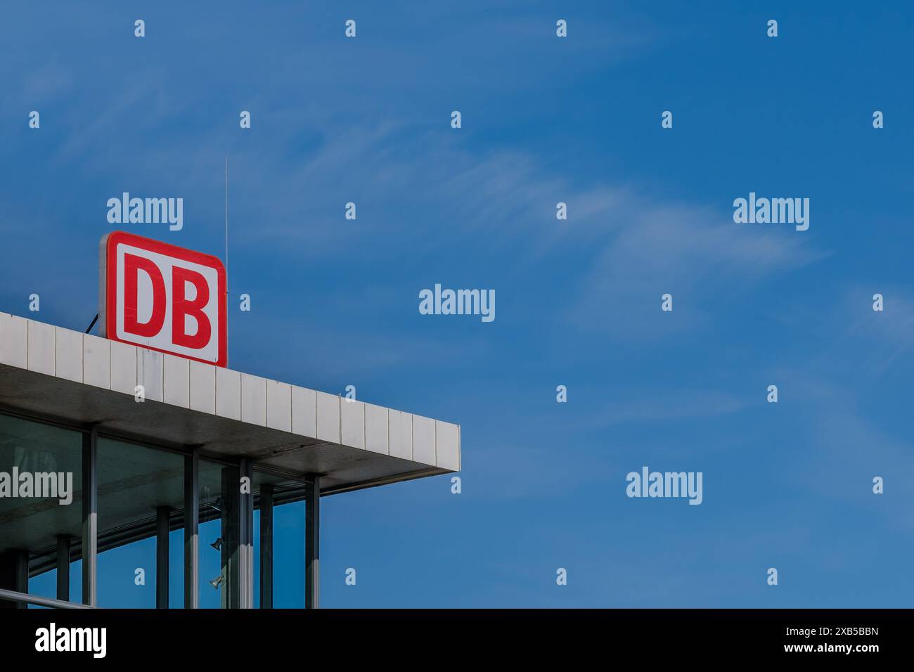 Cologne, Germany - May 22, 2024 : View of the Hauptbahnhof, the ...