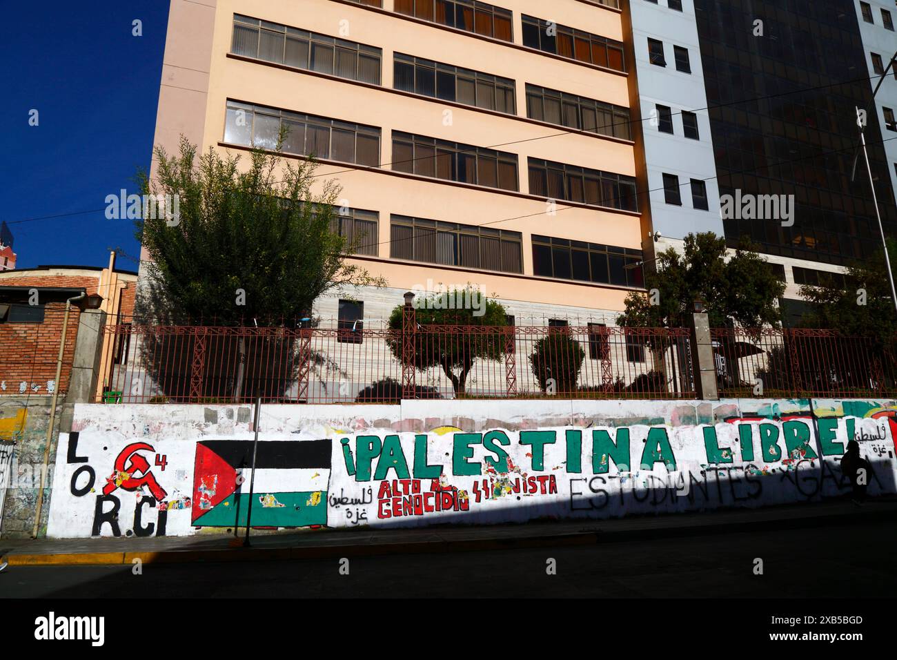 Bandera de bolivia comunista hi-res stock photography and images - Alamy
