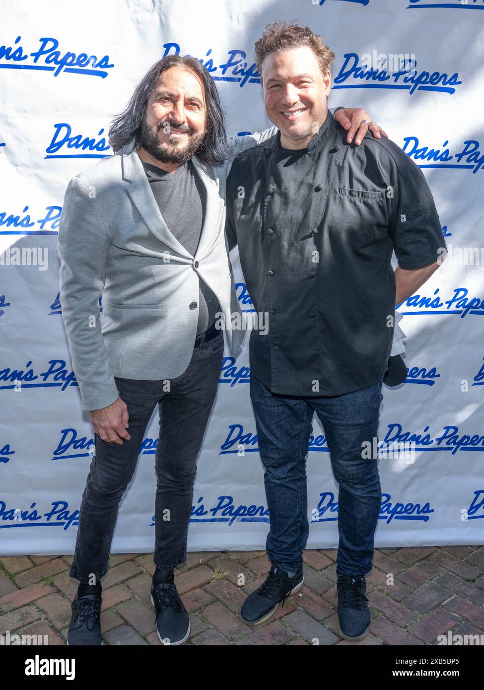 Massimo Tabacco and Rocco DiSpirito attends Dan's Papers VIP Summer ...