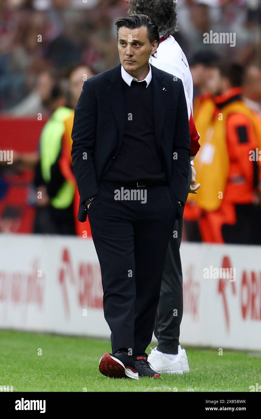 Coach Vincenzo Montella of Turkiye during the International Friendly ...