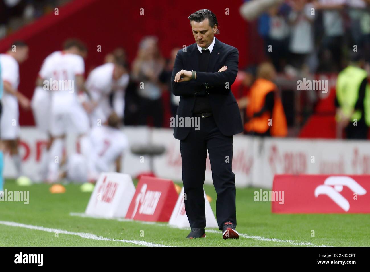 Coach Vincenzo Montella of Turkiye during the International Friendly ...