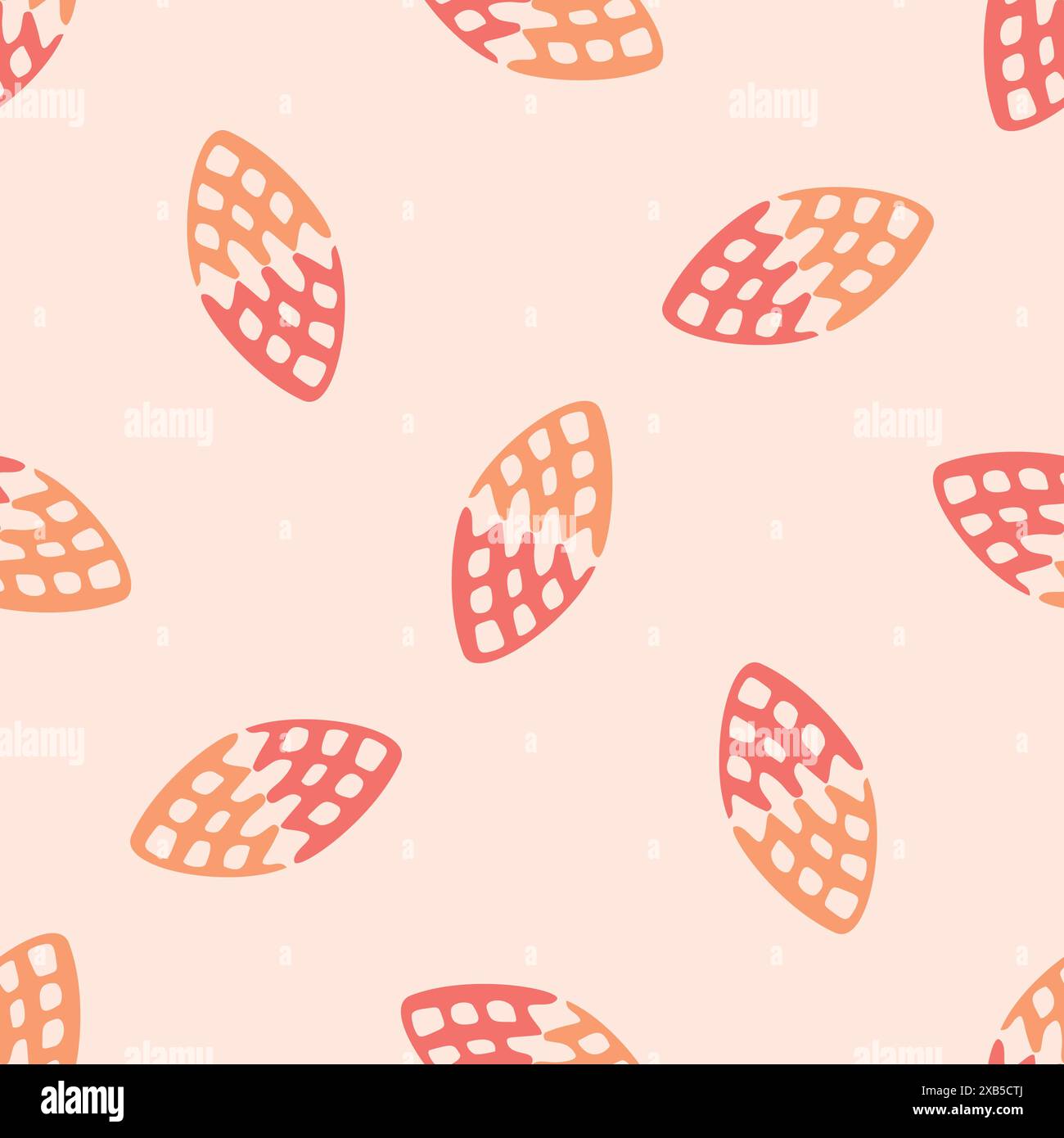 Peach fuzz botanical texture vector background with color of the year ...