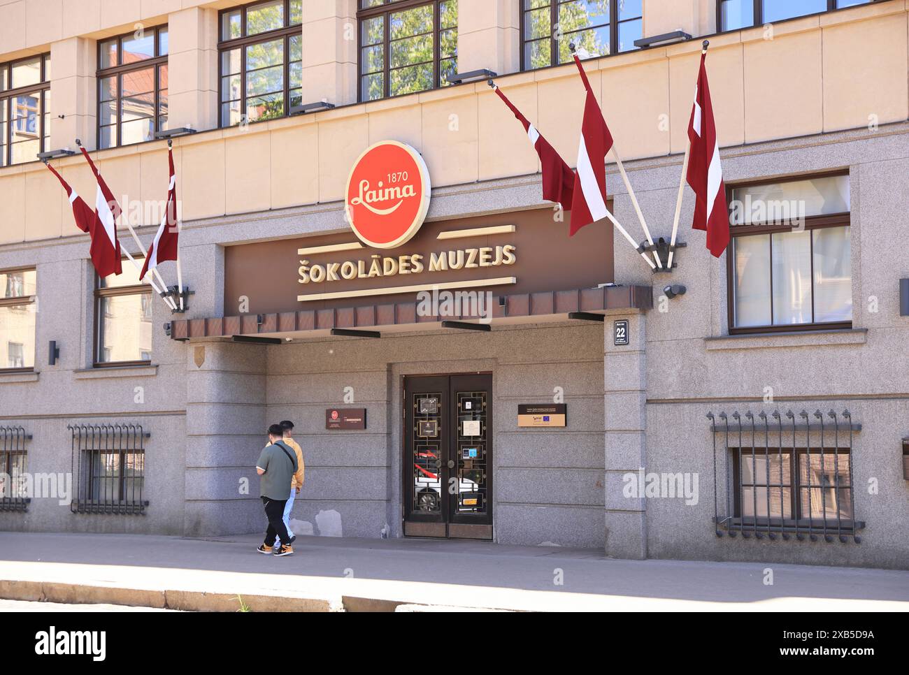 The Laima chocolate museum in Riga, where you can catch a glimpse of ...