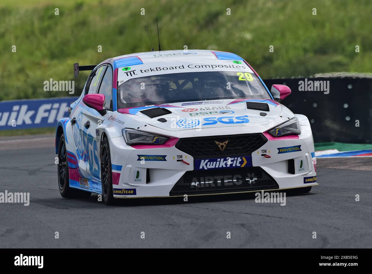 Scott Sumpton, Cupra Leon, Restart Racing, BTCC, British Touring Car Championship, Rounds ten ...