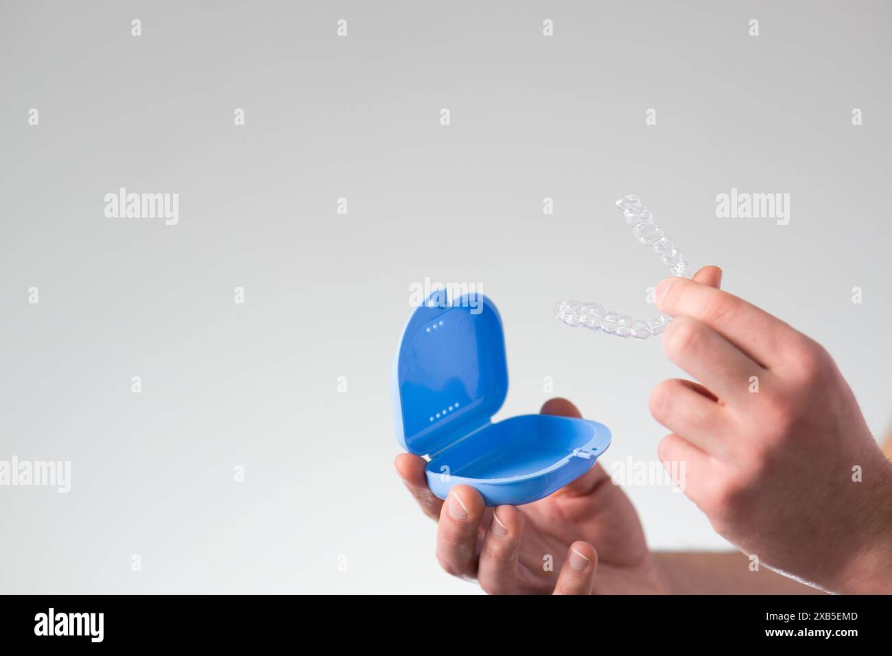 Dental retainer correction alignment hi-res stock photography and ...