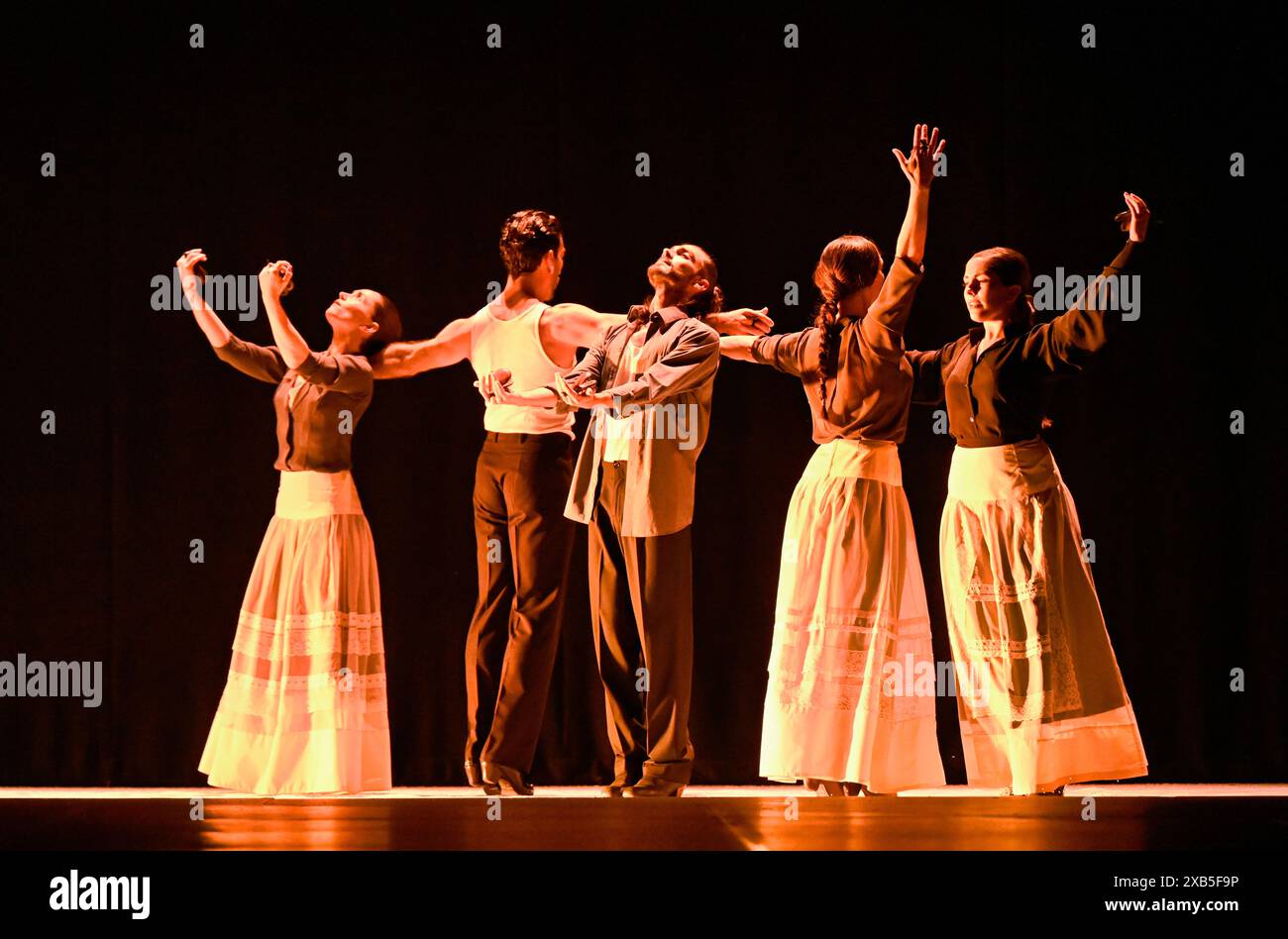 LONDON, UK. 10th June, 2024. Flamenco Festival 2024 - Fandango! is a ...