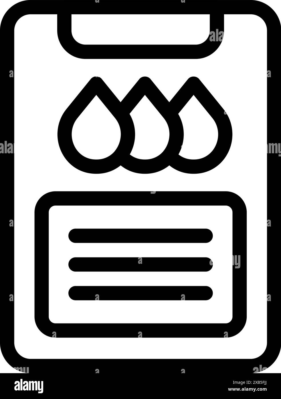 Simple icon of a water meter reading, perfect for representing utility ...