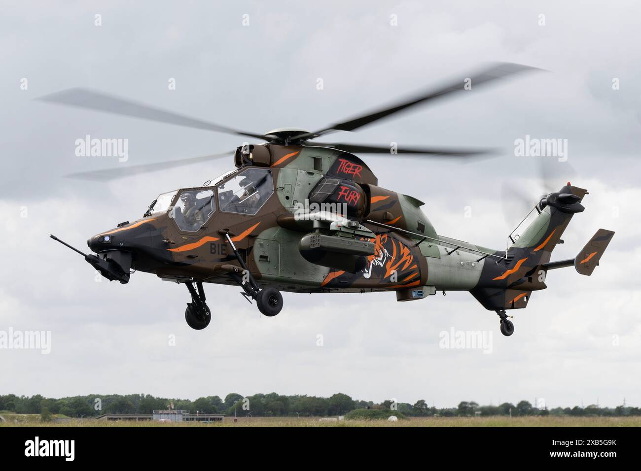 Jagel, Germany. 10th June, 2024. Eurocopter Tiger of Escadrille d ...