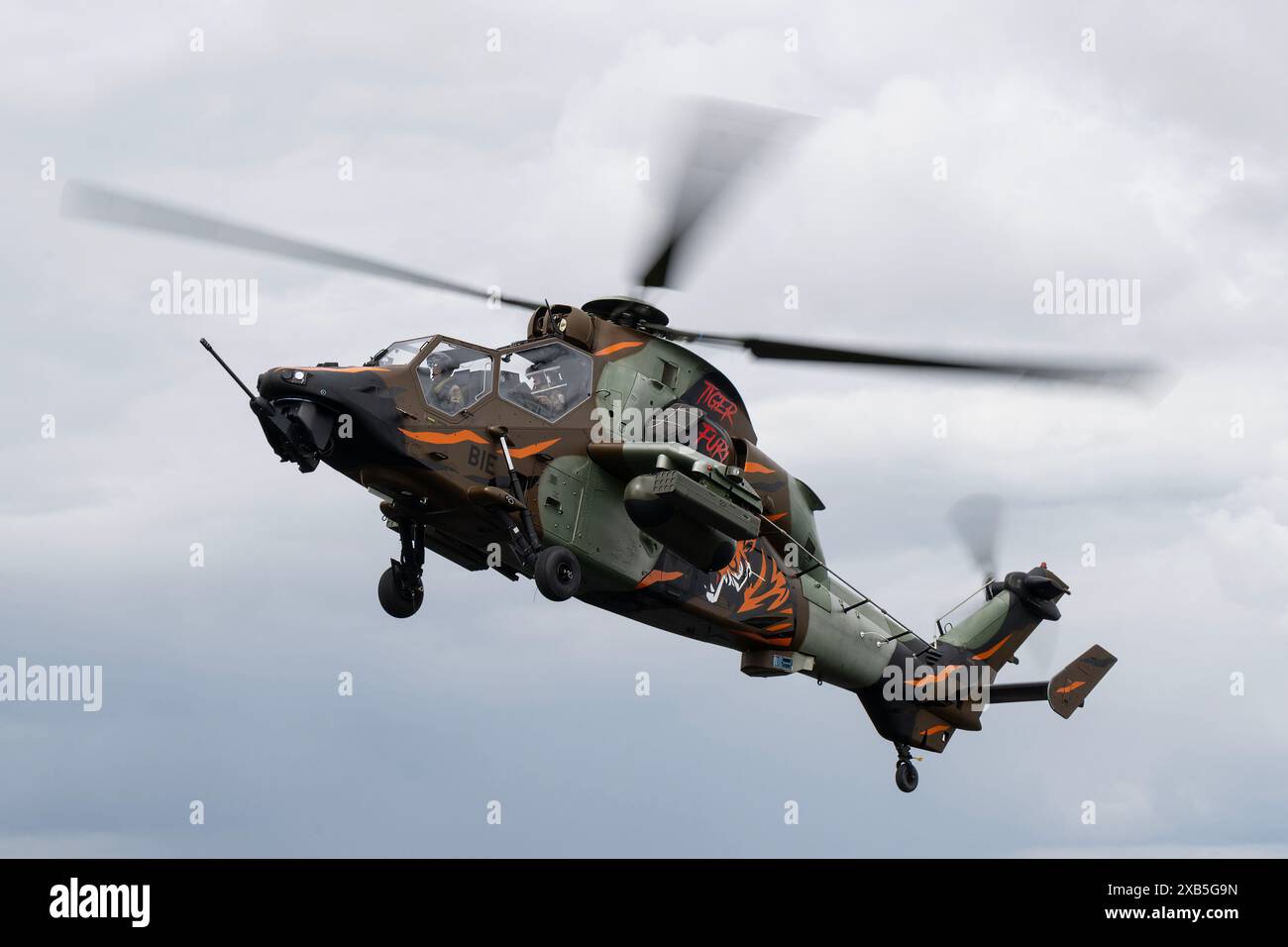 Jagel, Germany. 10th June, 2024. Eurocopter Tiger of Escadrille d ...