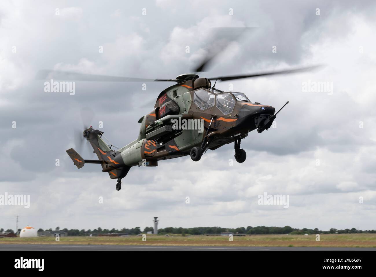 Jagel, Germany. 10th June, 2024. Eurocopter Tiger of Escadrille d ...
