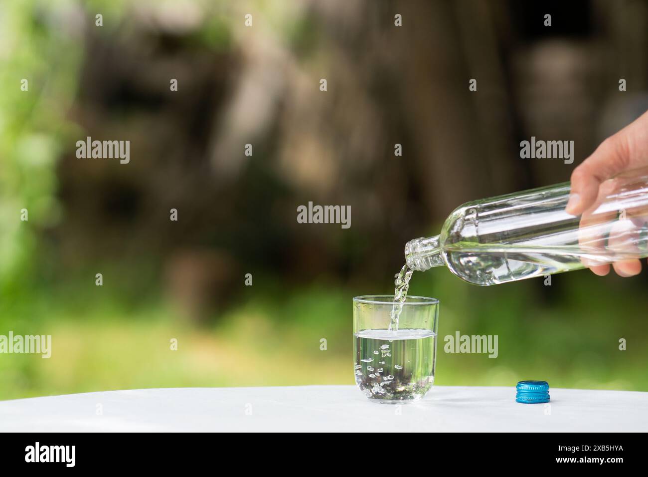 Hand bottle balance hi-res stock photography and images - Alamy