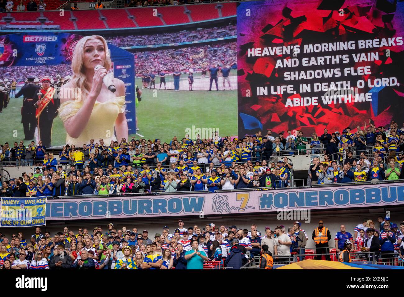 The 2024 Betfred Challenge Cup Final at Wembley Stadium between ...