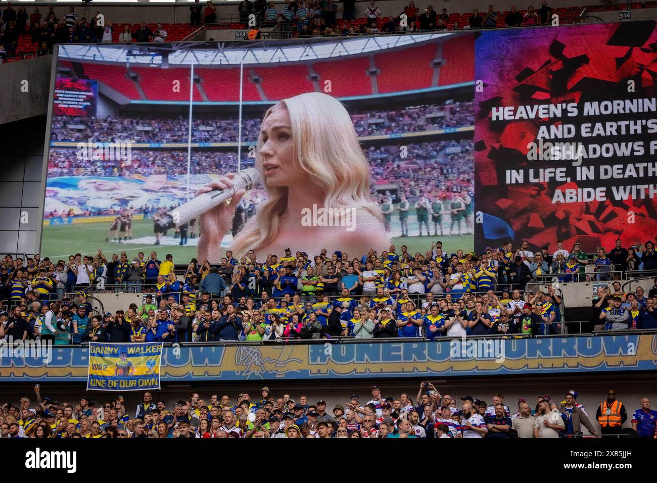 The 2024 Betfred Challenge Cup Final at Wembley Stadium between ...