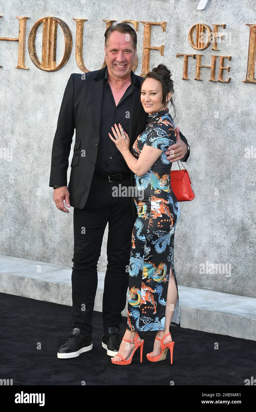 London, UK. 10th June, 2024. David Seaman and Frankie Poultney at House ...