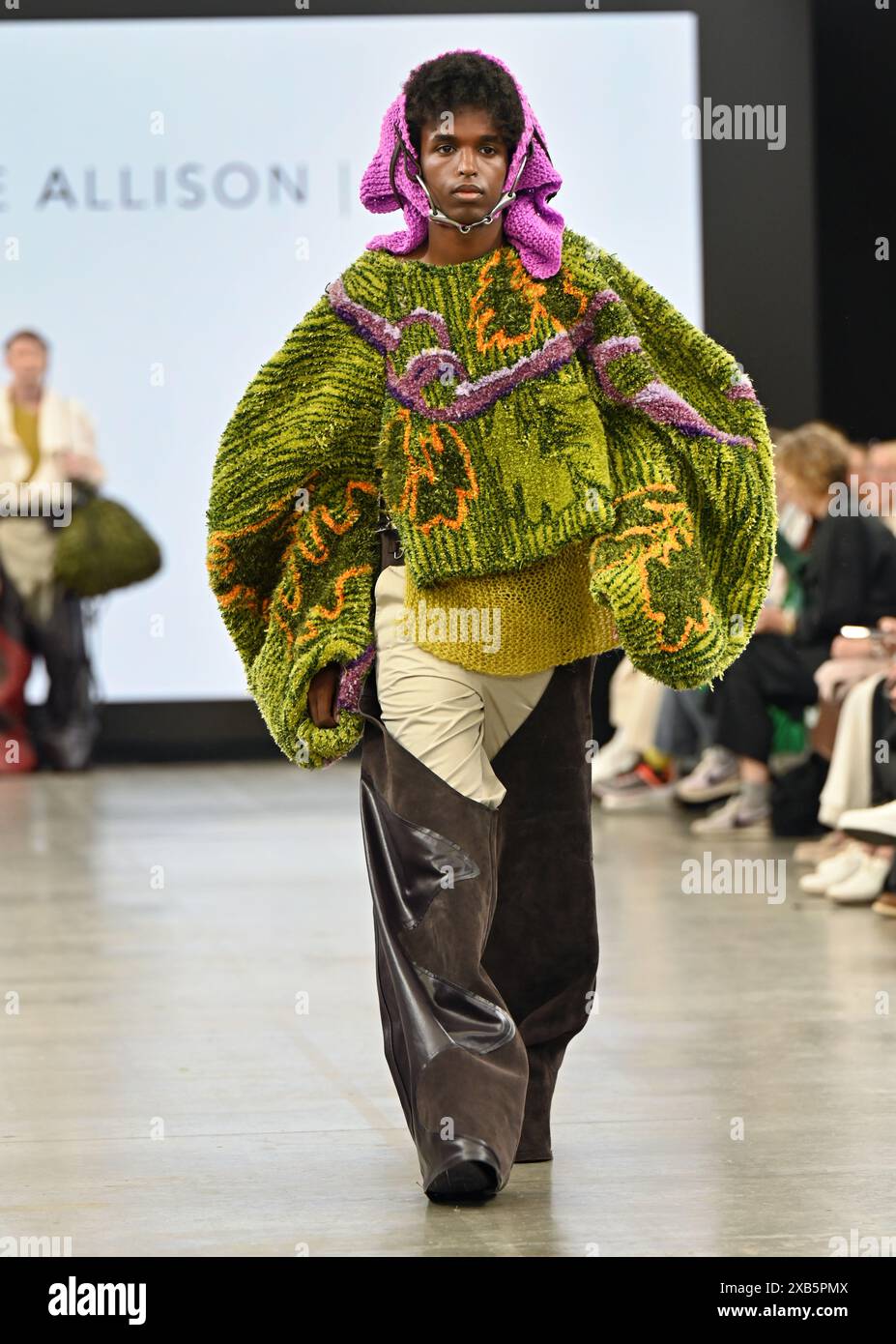 LONDON, UK. 10th June, 2024. Sheffield Hallam University Catwalk ...