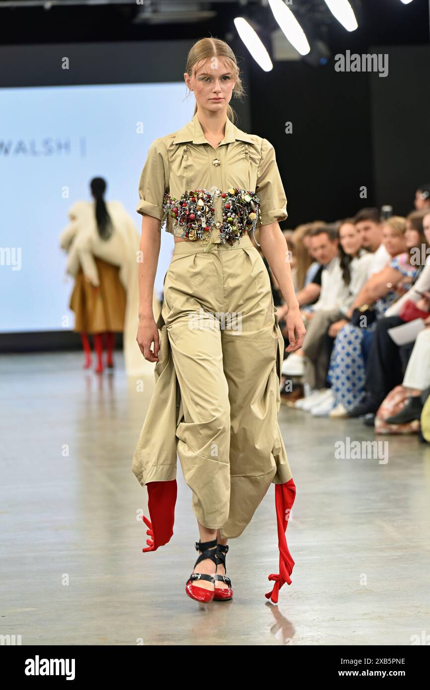 LONDON, UK. 10th June, 2024. Sheffield Hallam University Catwalk ...