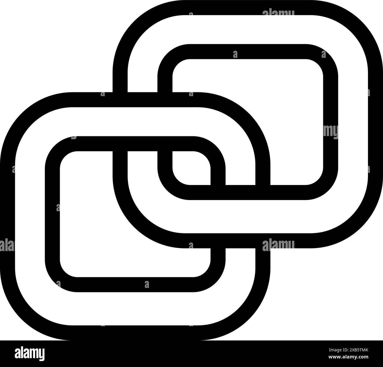 Forming a chain Stock Vector Images - Alamy