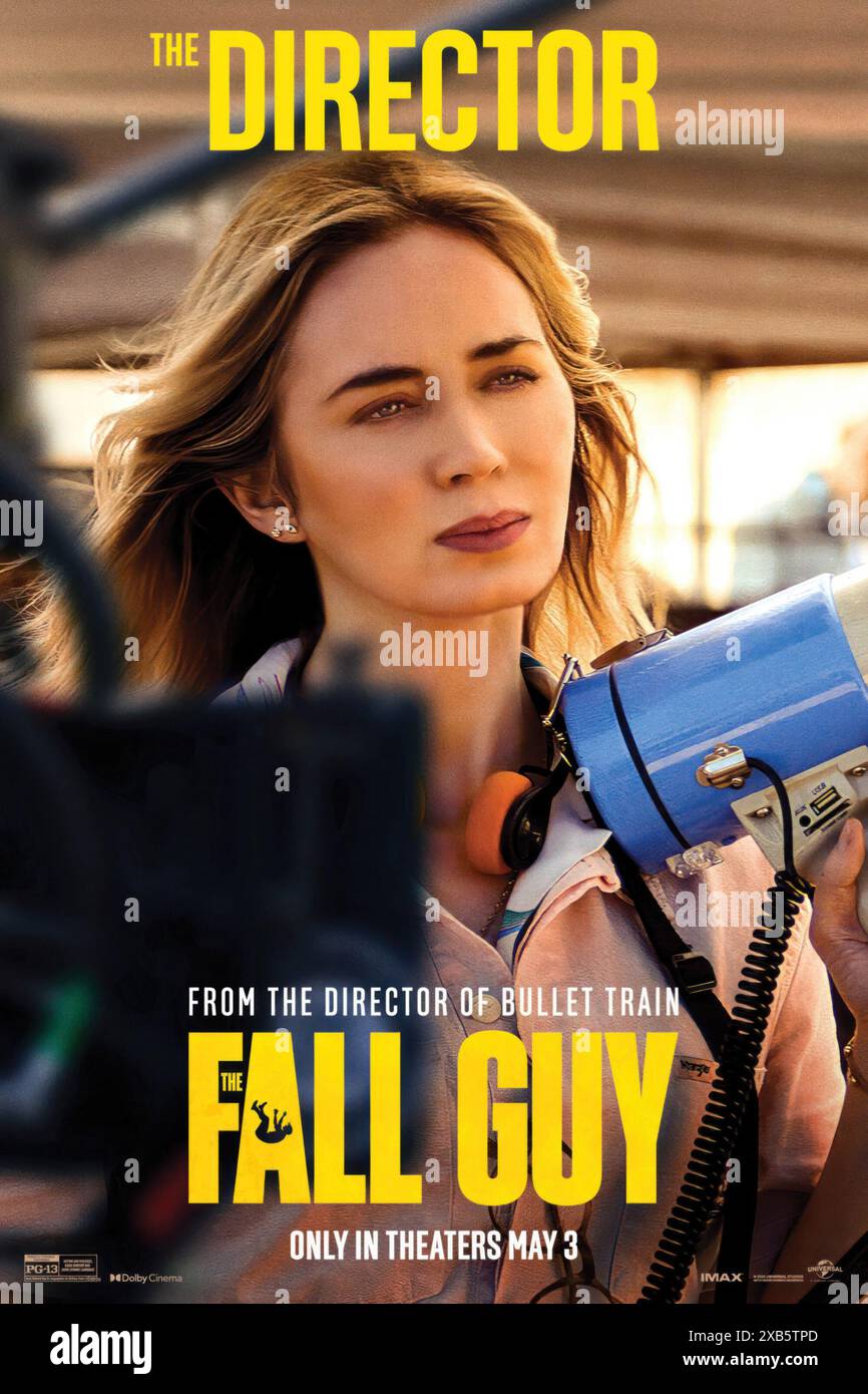 THE FALL GUY, US character poster, Emily Blunt, 2024. © Universal ...