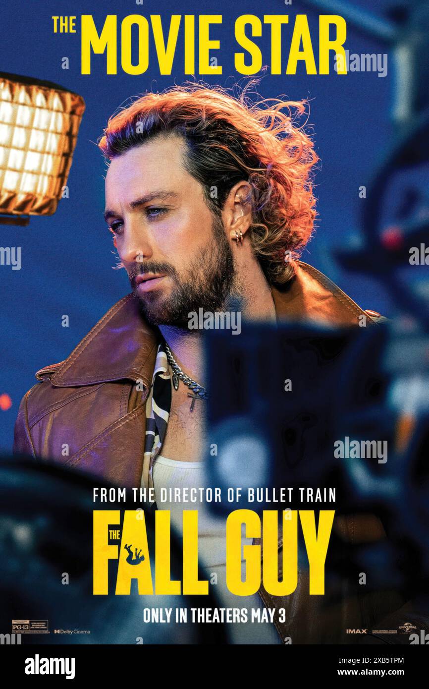 THE FALL GUY, US character poster, Aaron Taylor-Johnson, 2024 ...