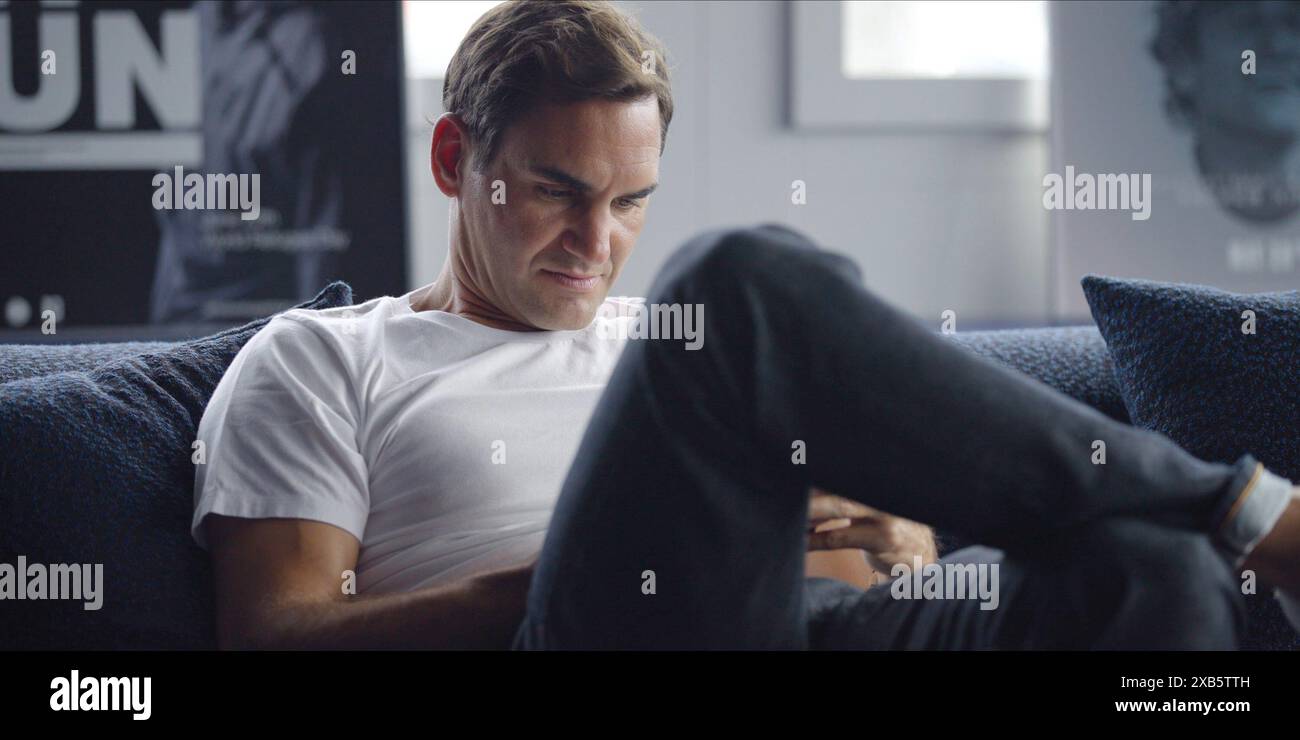 FEDERER: TWELVE FINAL DAYS, Roger Federer, 2024. © Amazon Prime Video ...