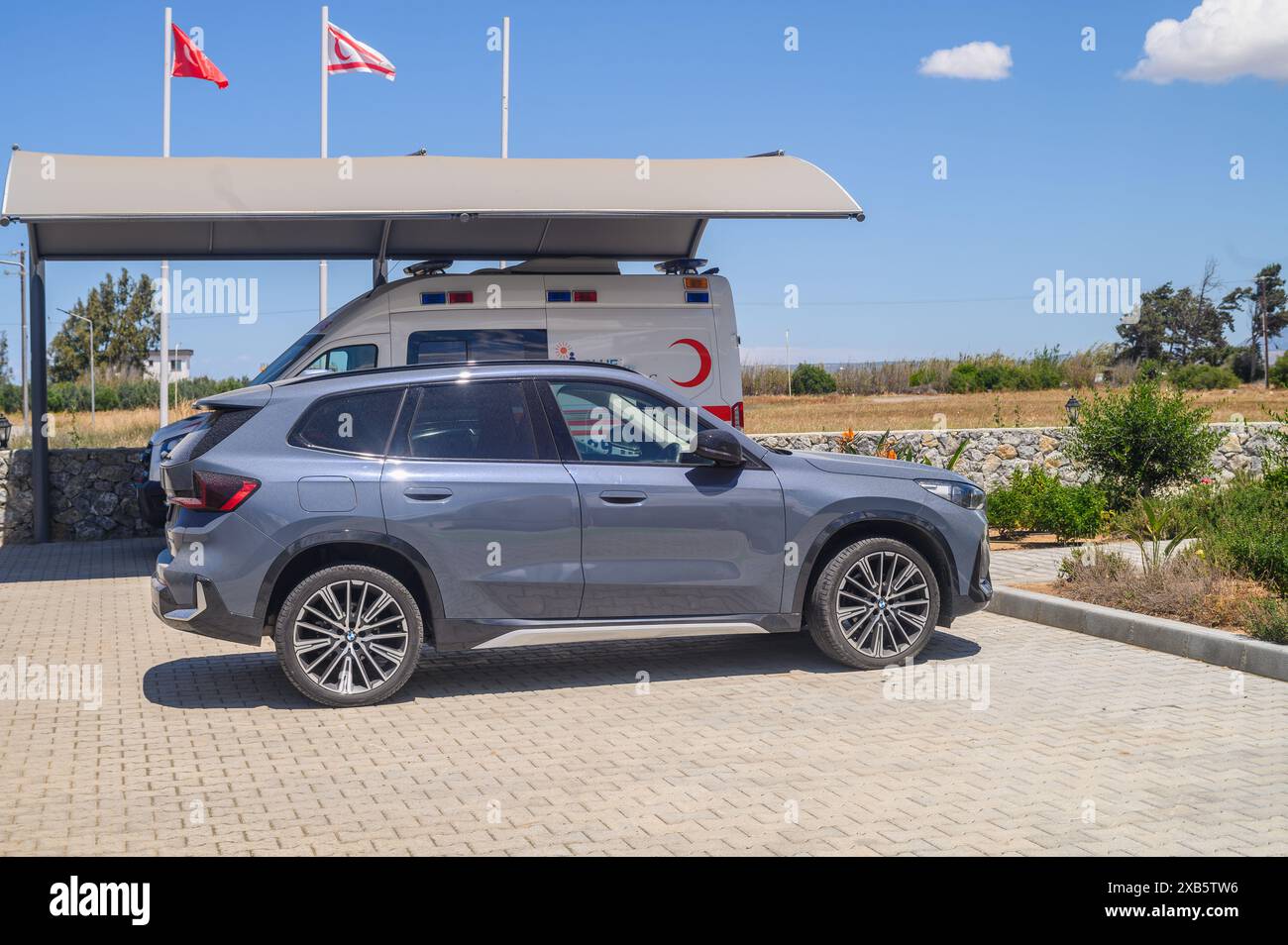 Gaziveren Cyprus 05.27.2024 - BMW X3 gray 1 Stock Photo - Alamy