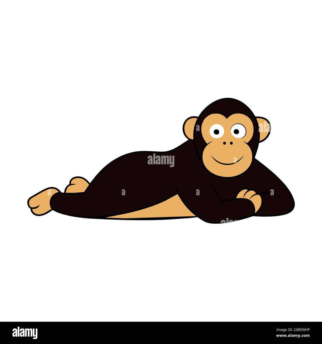Monkey lies hi-res stock photography and images - Alamy