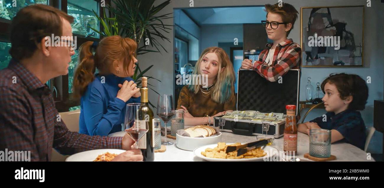 THE PRESENT, from left: Greg Kinnear, Isla Fisher, Shay Rudolph, Mason ...