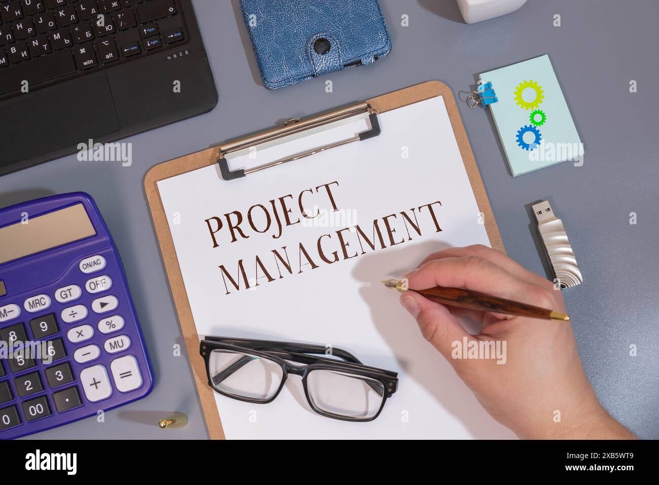 Project diagram workflow sketch notebook hi-res stock photography and ...