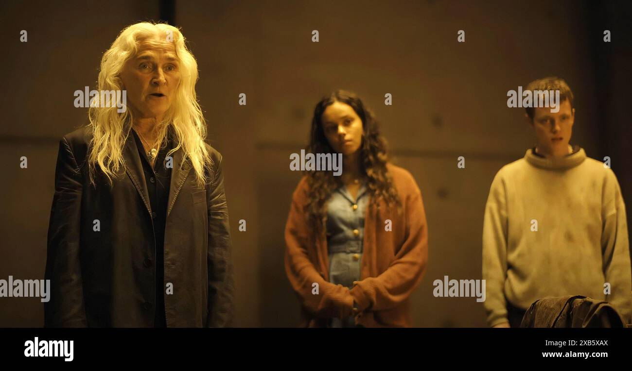 THE WATCHERS, from left: Olwen Fouere, Georgina Campbell, Oliver ...