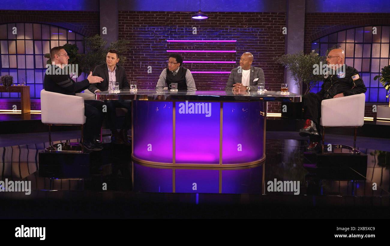 COUNSEL CULTURE, from left: John Edward, Mike Dow, Nick Cannon, Ish ...