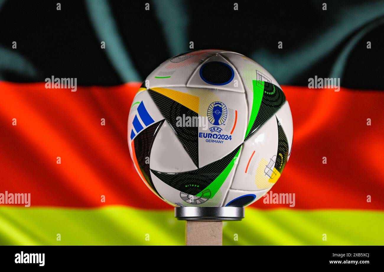 June 1, 2024, Berlin, Germany. The official Euro 2024 Adidas ...