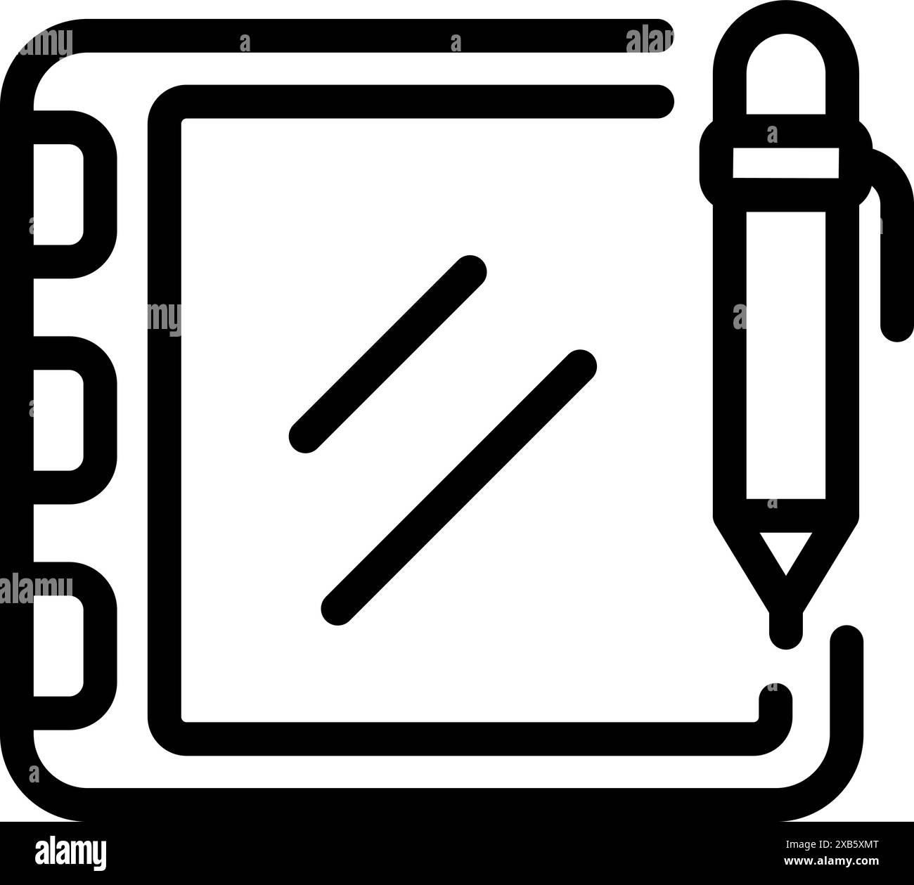 Minimalist workspace digital tablet Black and White Stock Photos ...