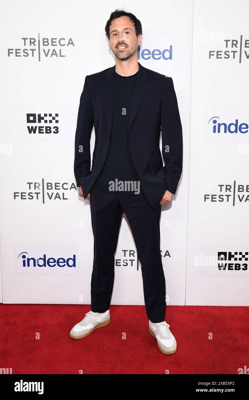 New York, USA. 10th June, 2024. Director Joe Sabia attends 'Federer ...