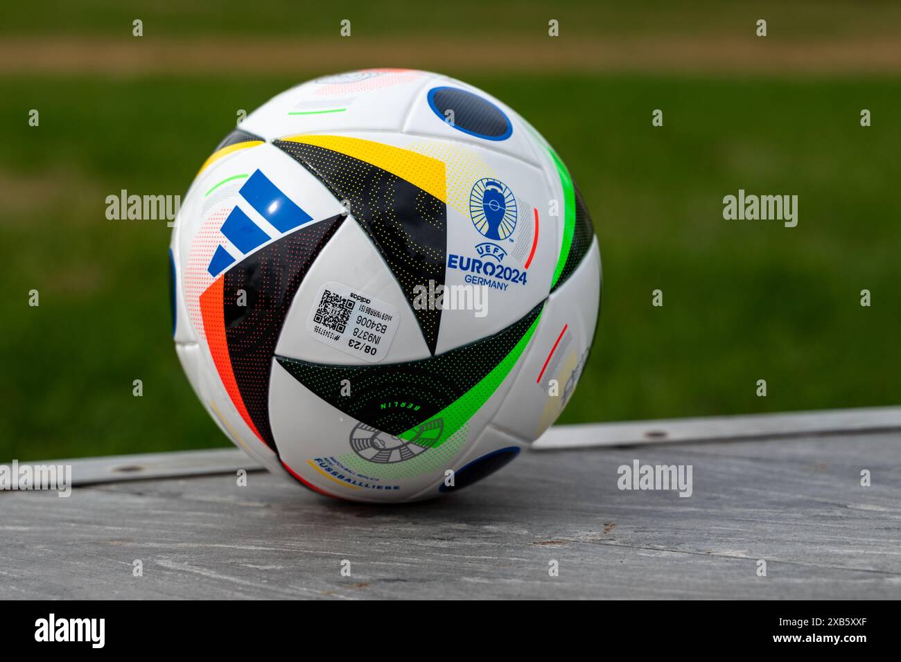April 17, 2024, Berlin, Germany. The official ball of the European ...