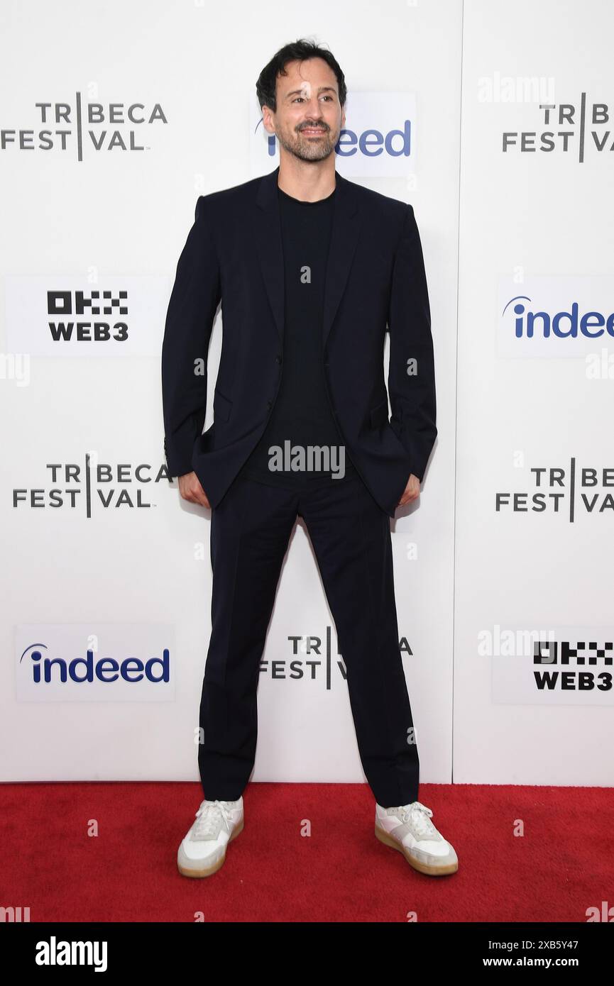 New York, USA. 10th June, 2024. Director Joe Sabia attends 'Federer ...