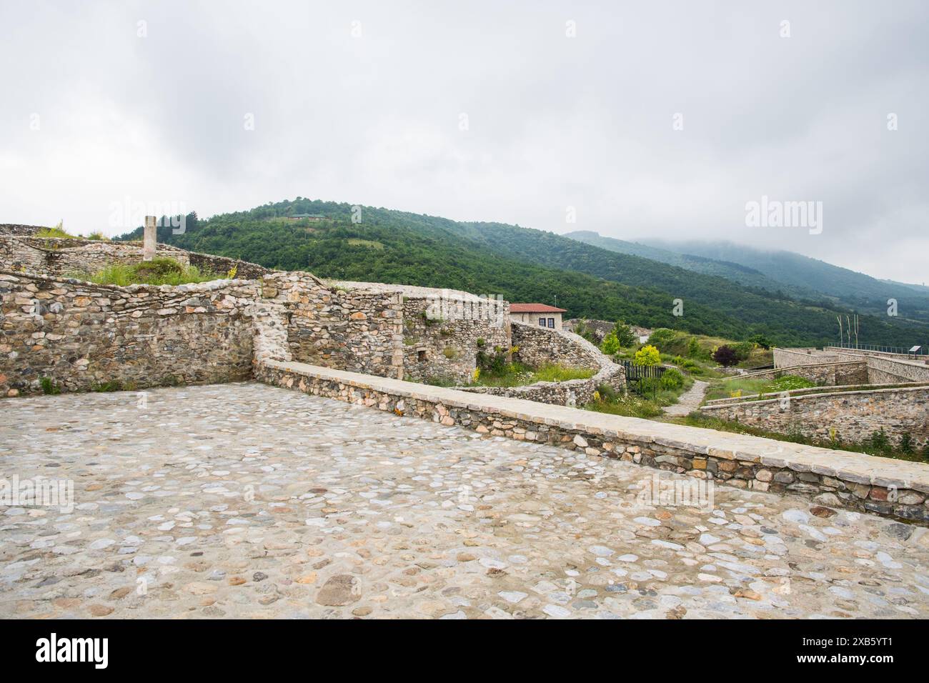 The castle walls of Prizren castle in Kosovo Stock Photo - Alamy