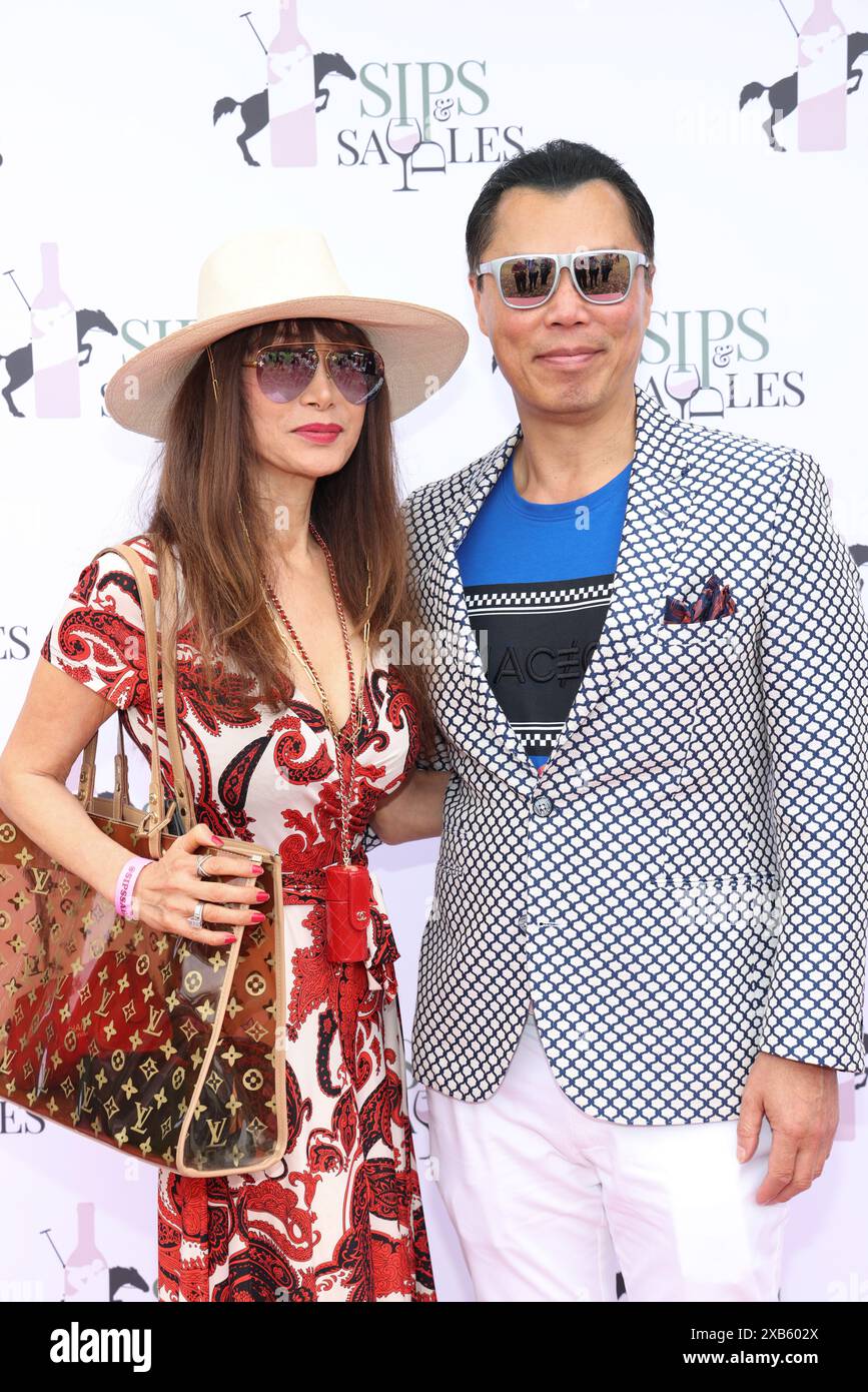 Pacific Palisades, California, USA. 8th June, 2024. Linda and David ...