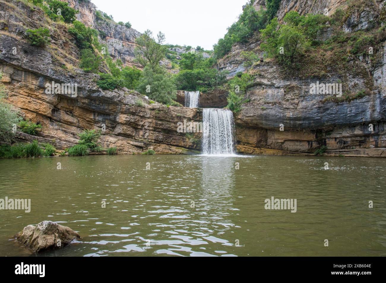 Mirusha waterfalls in Mirusha park in central Kosovo Stock Photo - Alamy