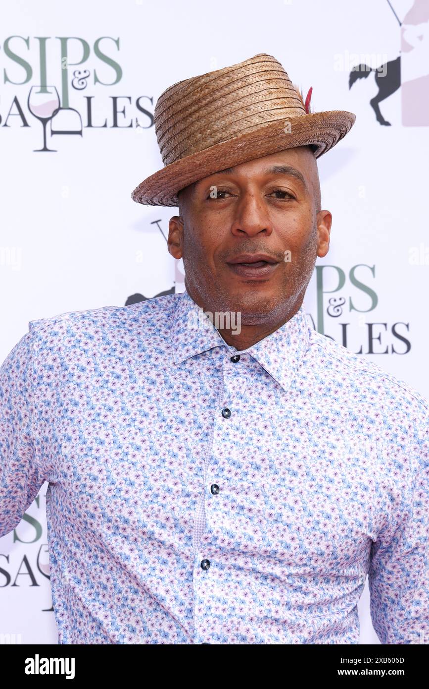 Pacific Palisades, California, USA. 8th June, 2024. Actor James Lesure ...