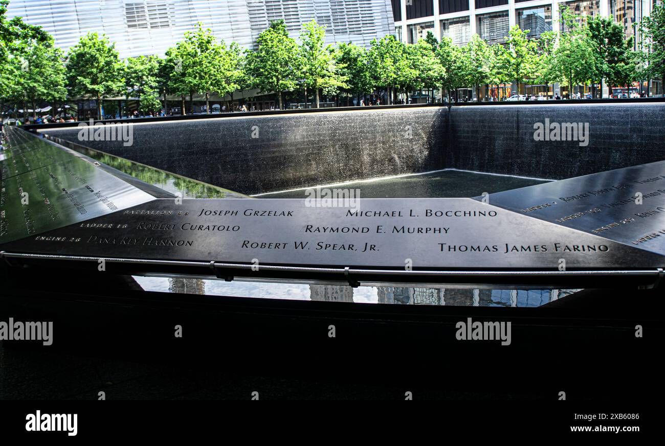National September 11 Memorial, World Trade Center, New York City, New ...
