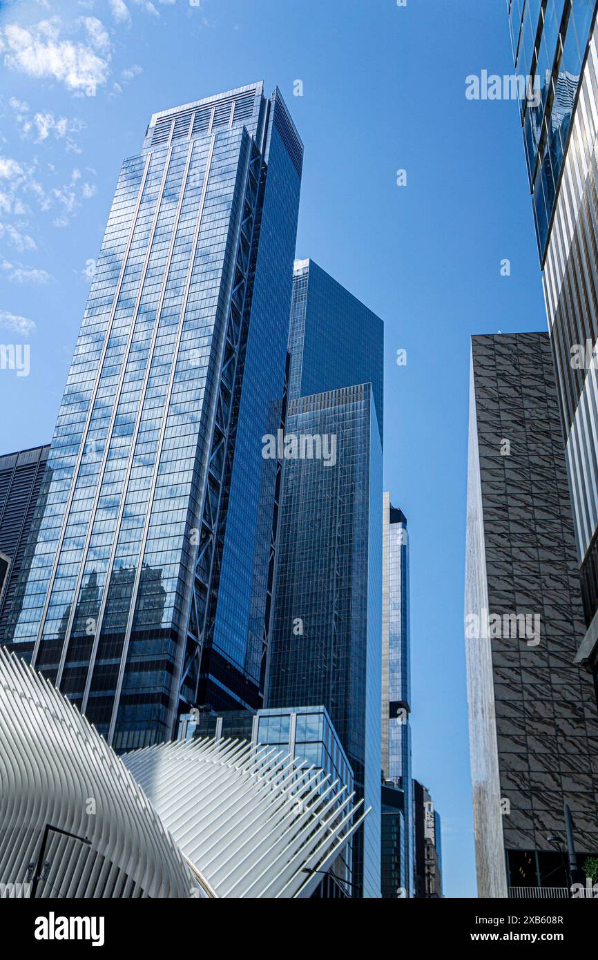 Oculus Transportation Hub, 3 World Trade Center, 4 World Trade Center ...