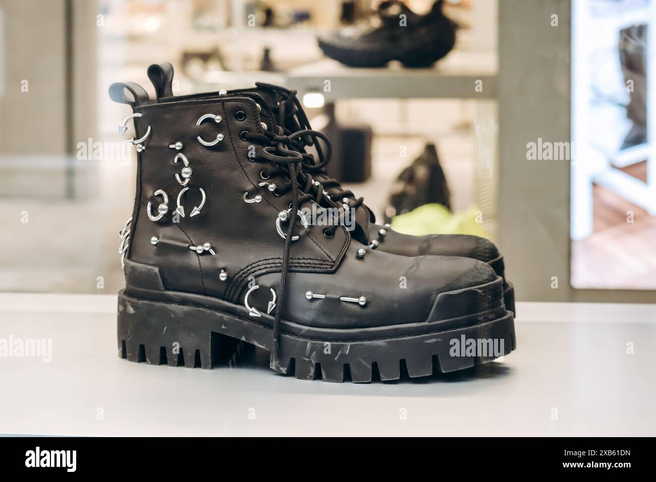 Copenhagen, Denmark - March 13, 2024: Famous Balenciaga shoes in the ...