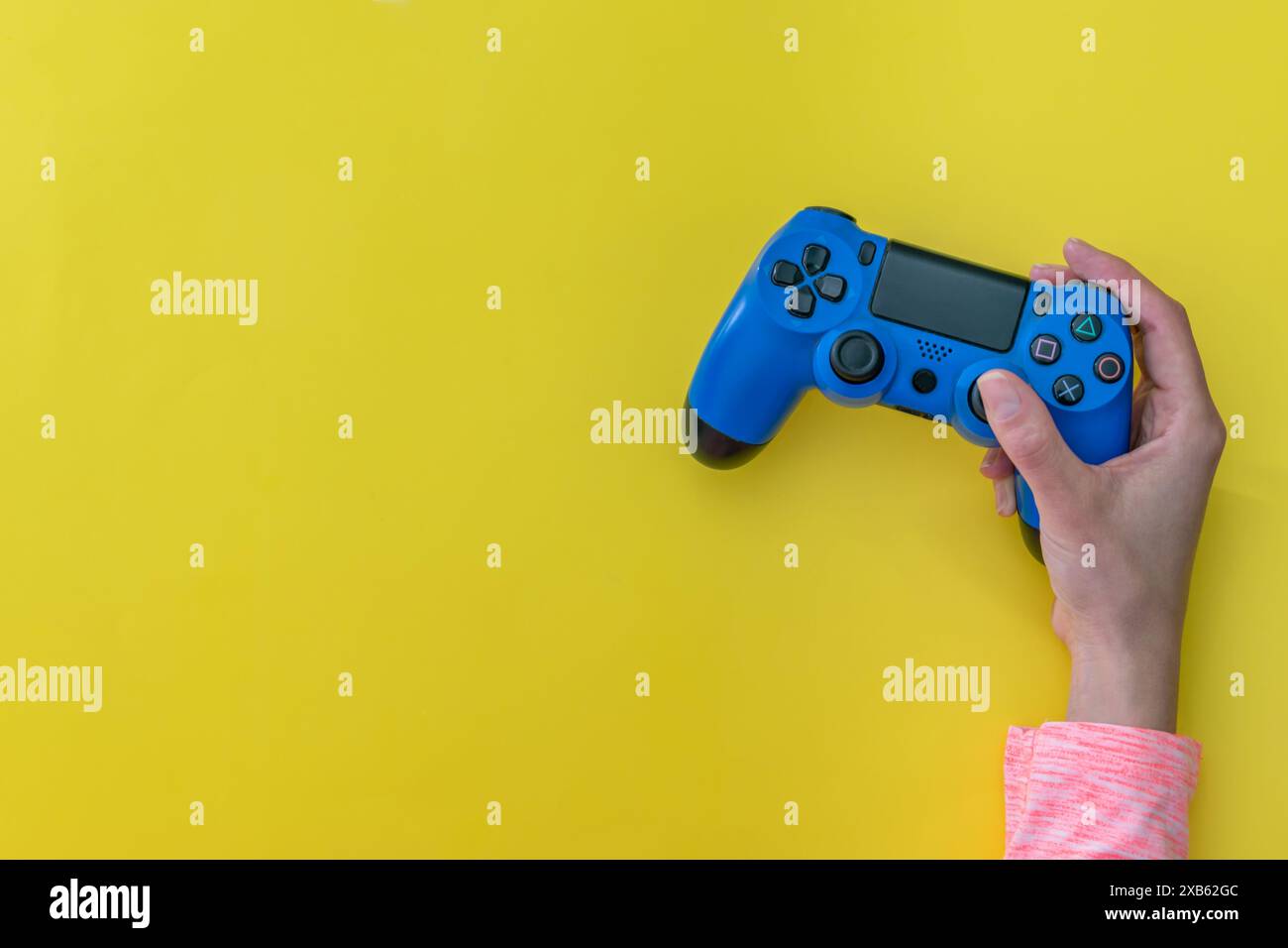 San Rafael, Argentina, May 10, 2020: Woman's hands holding a game ...