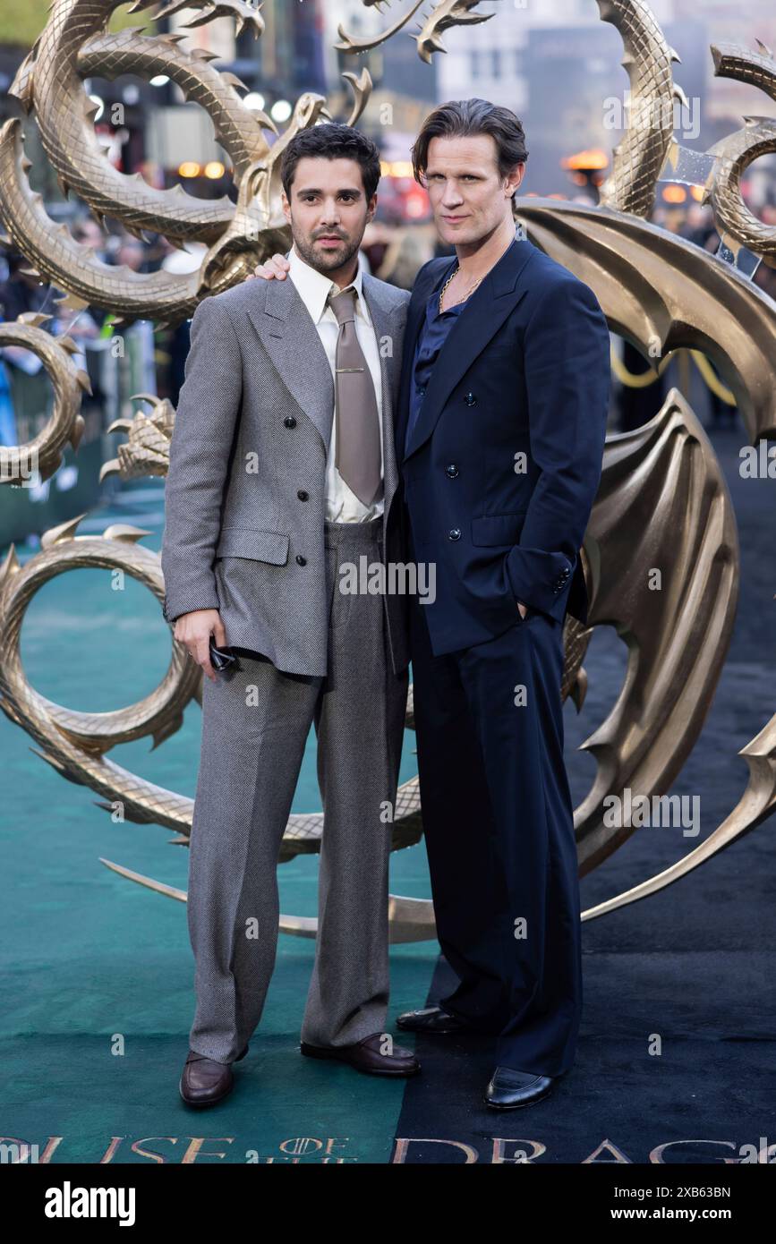 Fabien Frankel and Matt Smith pose for photographers upon arrival at ...