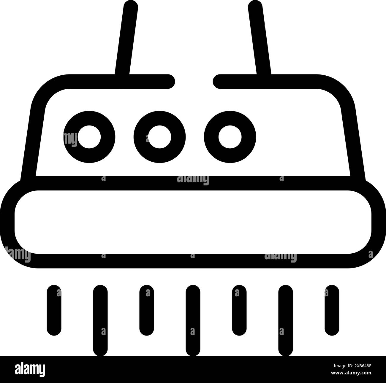 Futuristic spacecraft flying and leaving a trail in the galaxy Stock ...