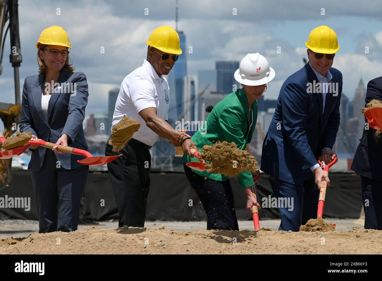 New York, USA. 10th June, 2024. (L-R) Doreen Harris, NYSERDA President ...