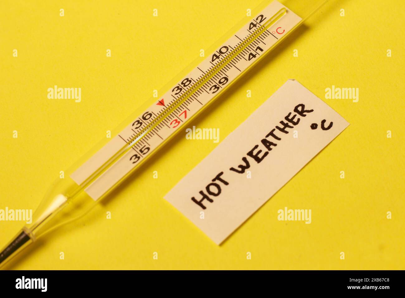 environmental concept and indication of extreme temperatures ...