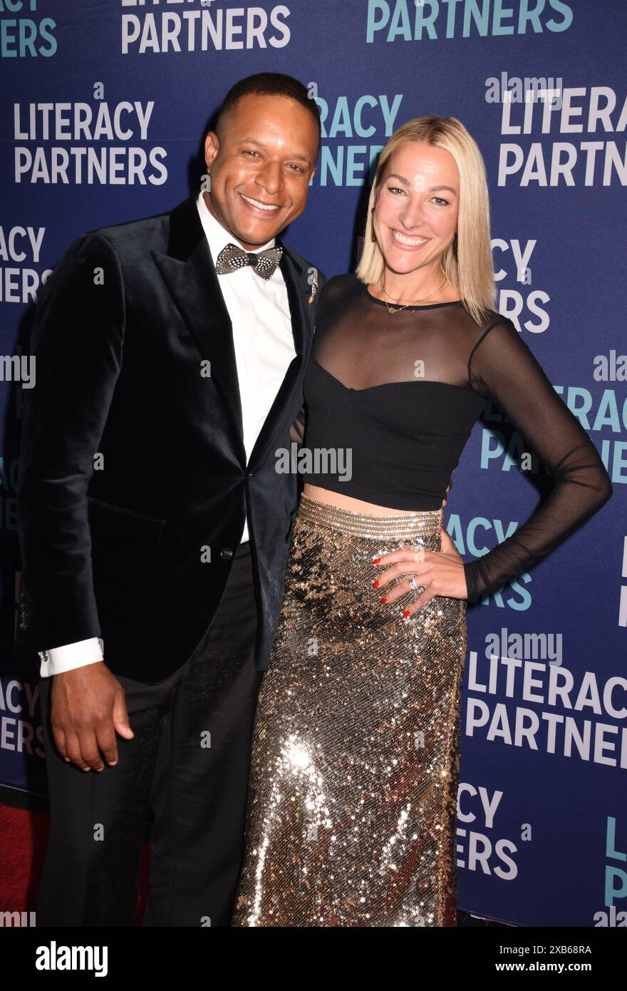 New York, NY, USA. 10th June, 2024. Craig Melvin and Lindsay Czarniak ...